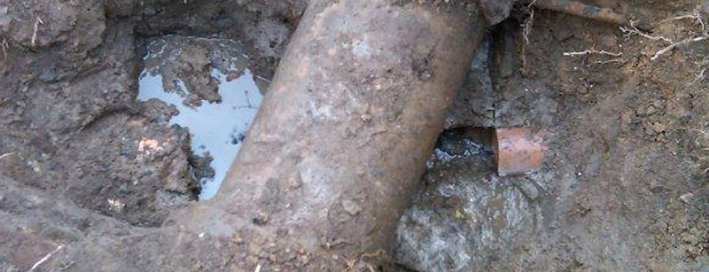 Drain Excavation Service. Malvern, Worcestershire.